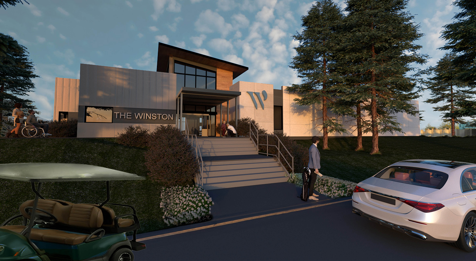 The Clubhouse - Winston Golf Club